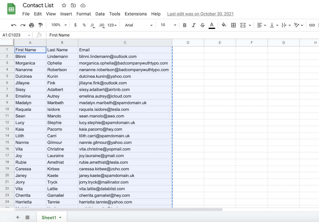 Importing Data into Datablist - Datablist