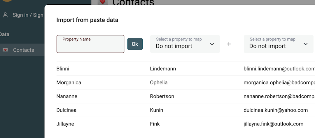 Importing Data into Datablist - Datablist