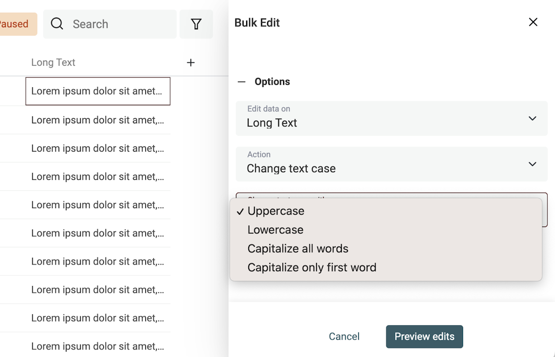 Free online tool for Data Cleaning