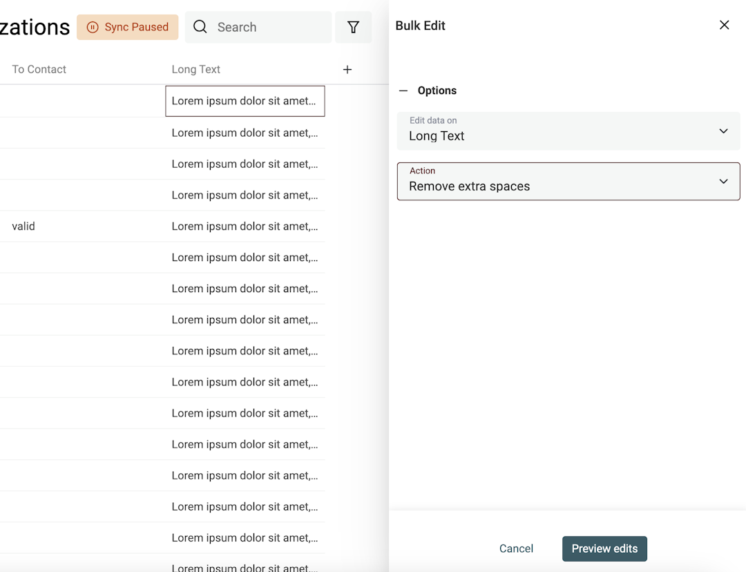 Free online tool for Data Cleaning
