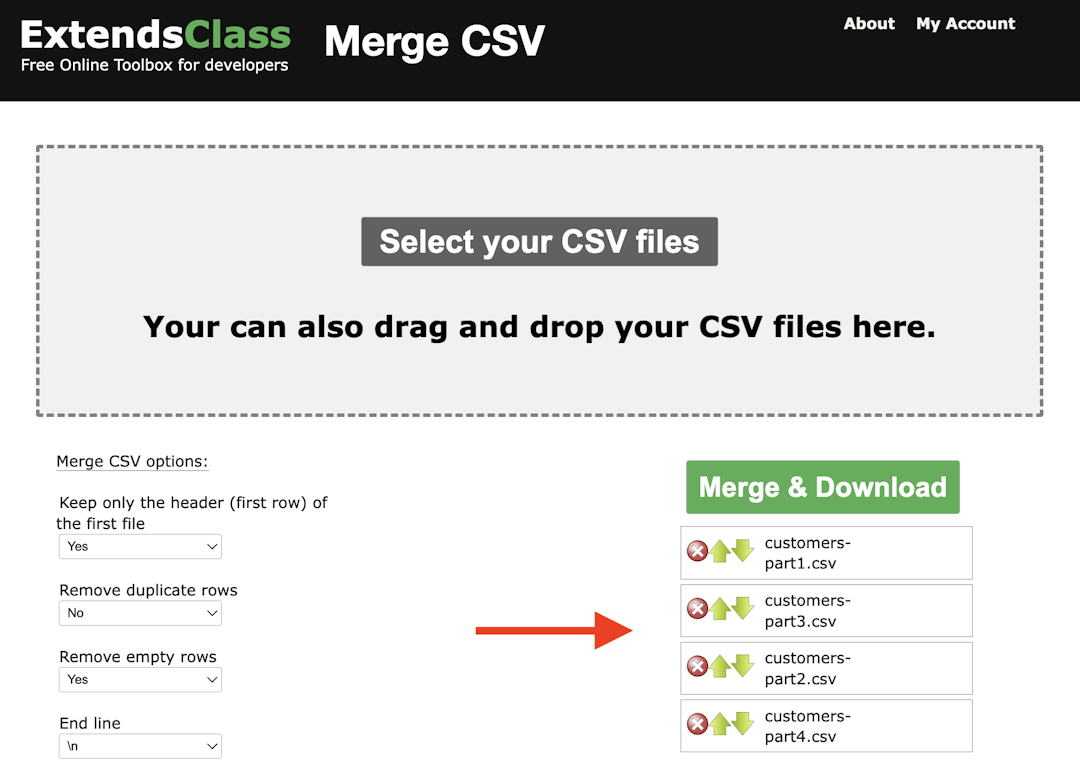 How to edit big CSV files online