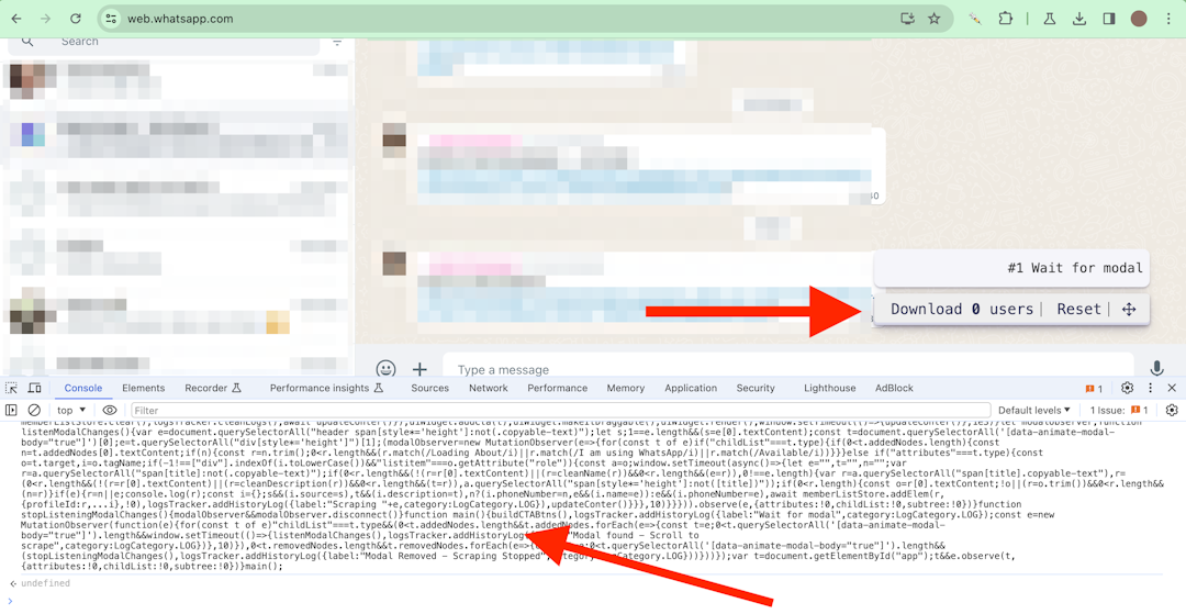 How to scrape WhatsApp group members for free?