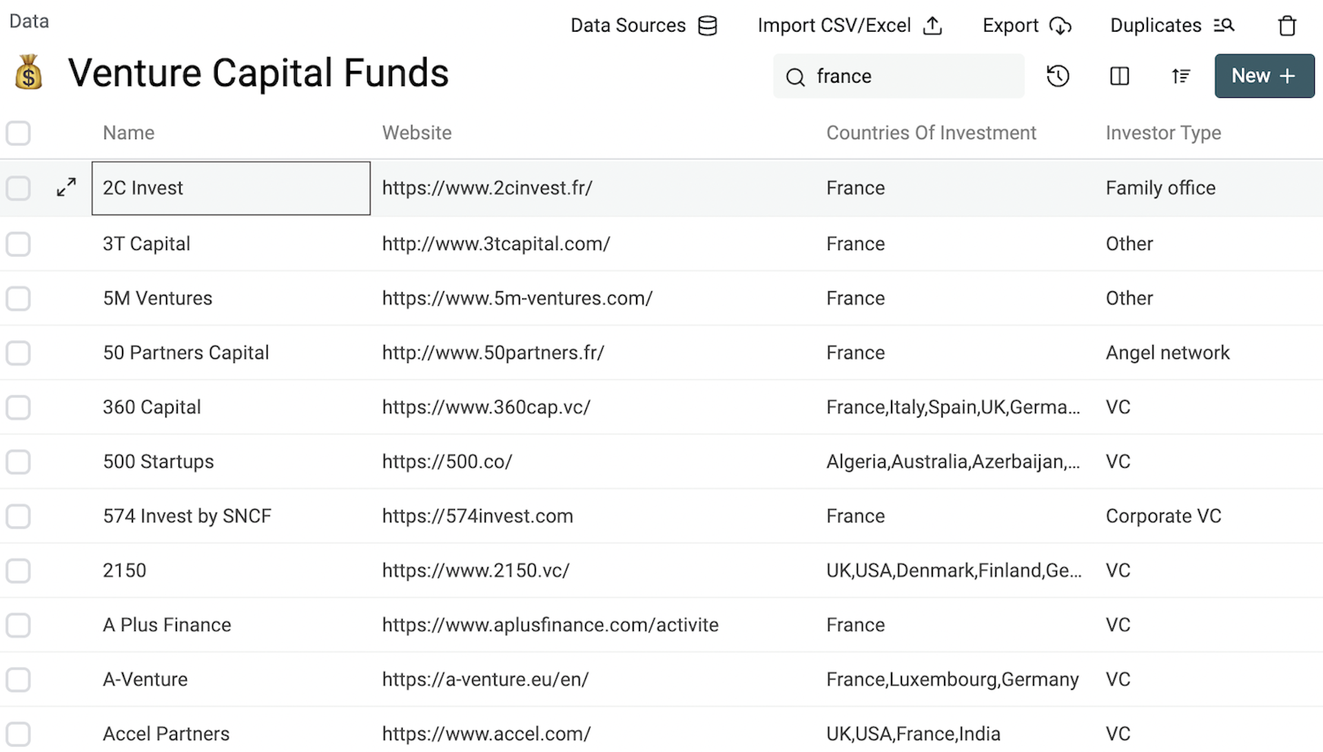 Free Online CSV Editor and Viewer by Datablist