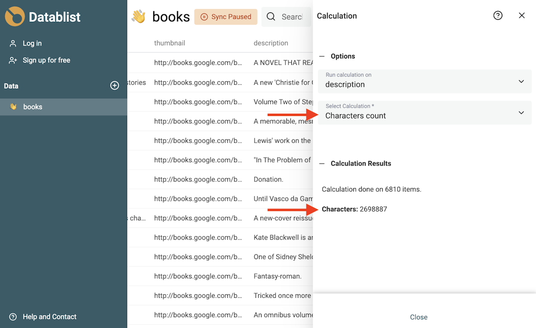 How To Count Characters In A Csv Column Datablist