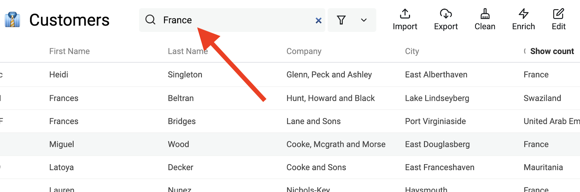 How To Filter A Csv File Datablist 