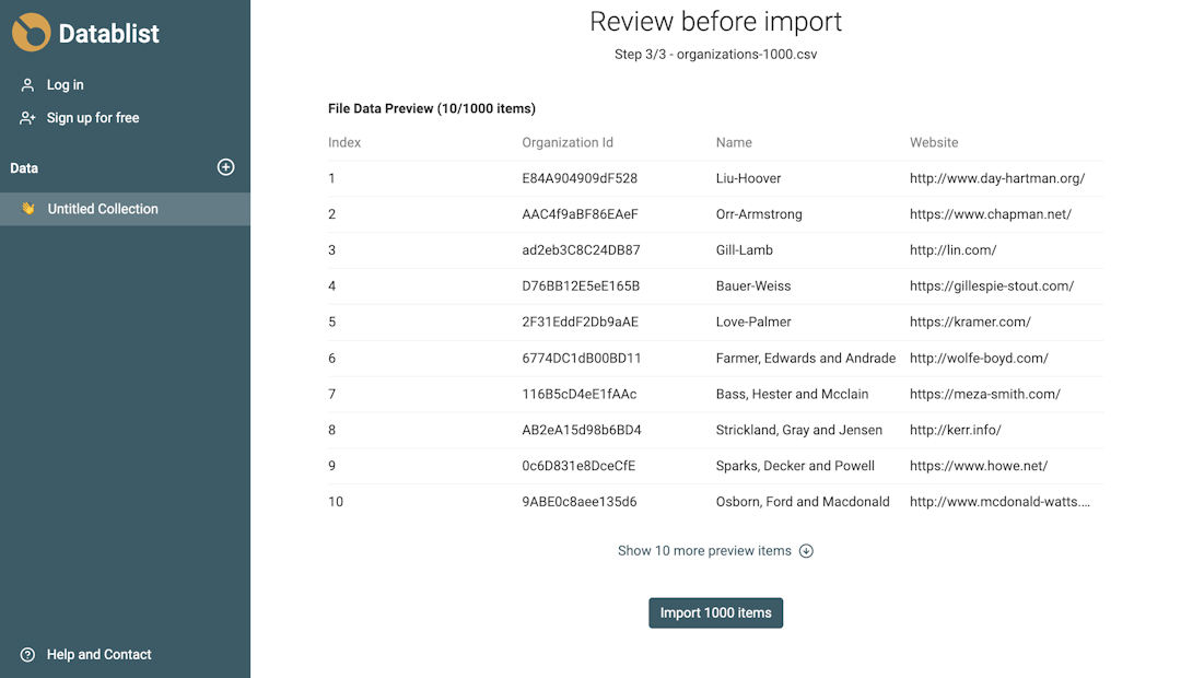 How to reorder and/or remove CSV columns online? - Datablist